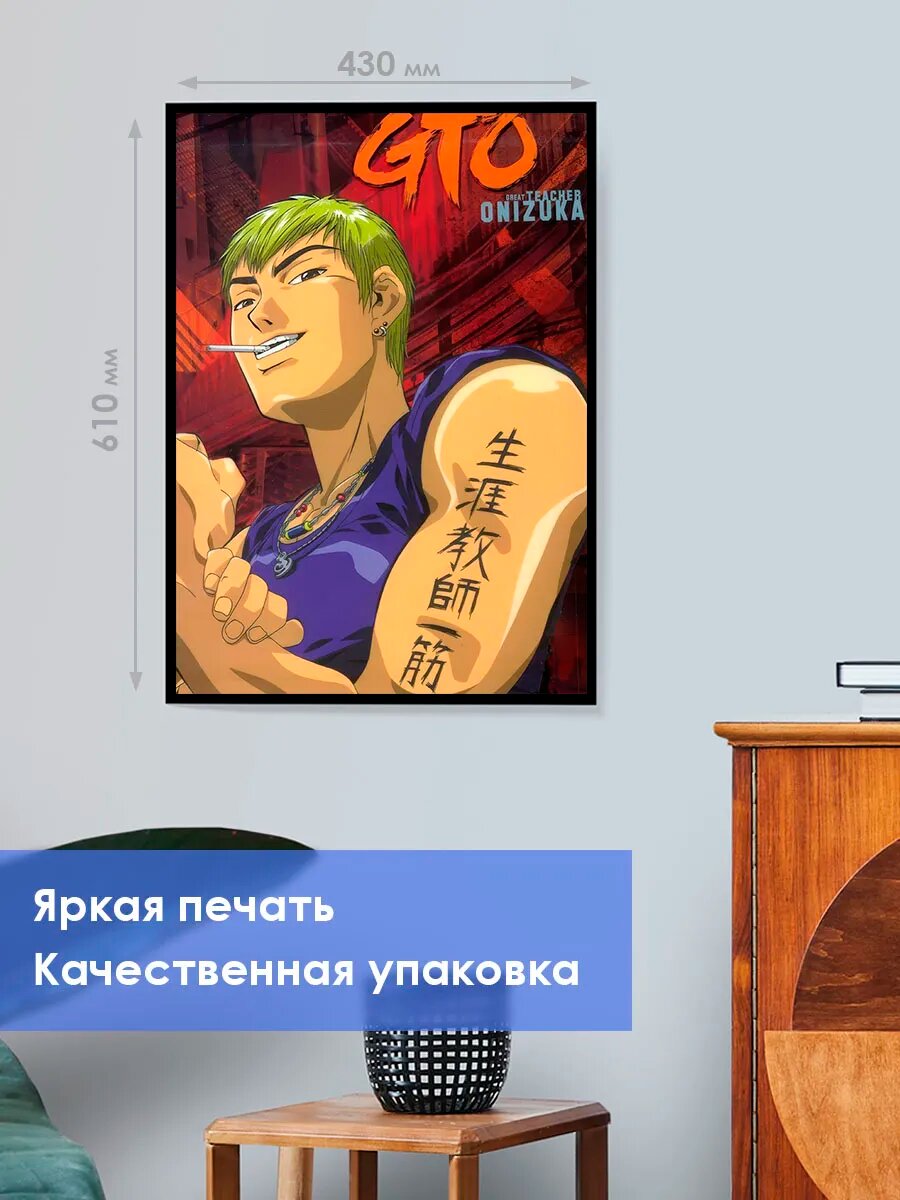 Постер А2 на стену GTO — фото 1
