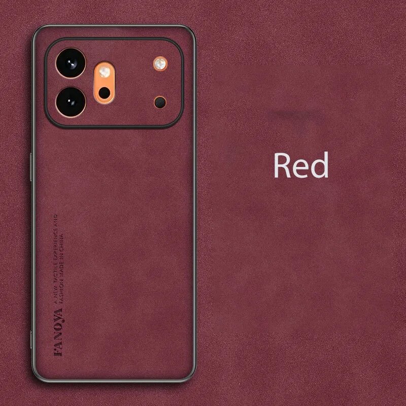Премиальный чехол из овечьей кожи для Honor 600 Pro/600/600 Lite, полностью Красный, red, 600 Pro 5G