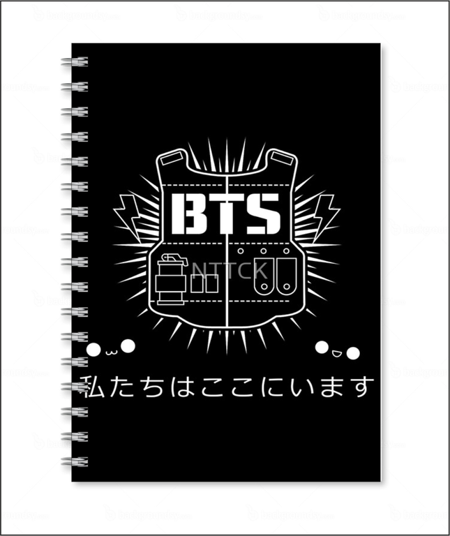 Тетрадь BTS, БТС №13, А4