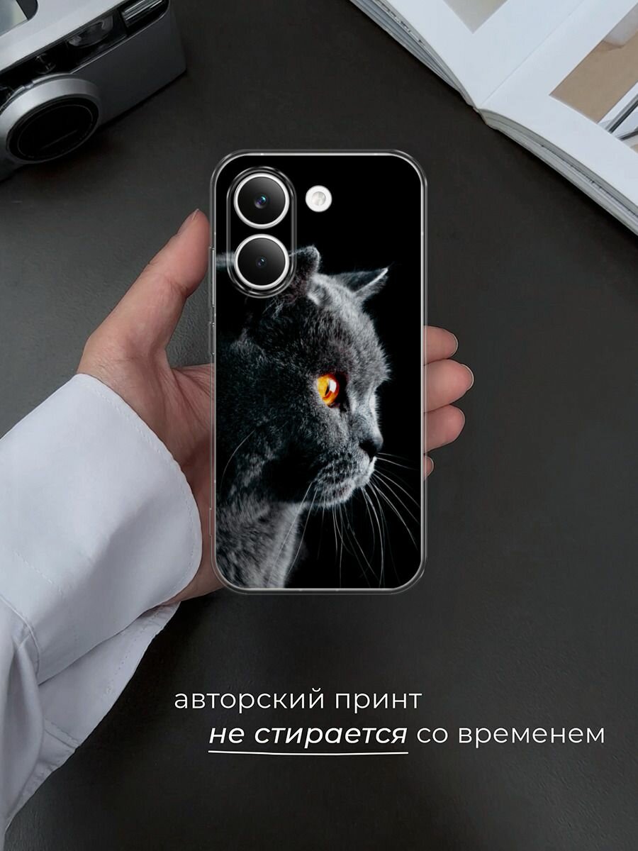 Чехол на Poco X8 Pro / Поко X8 Про с принтом Благородный кот британец — фото 1