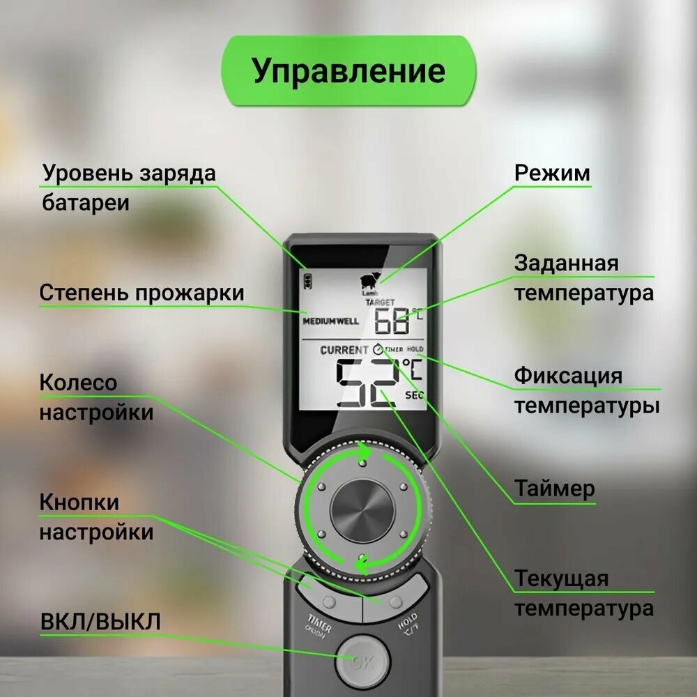 Кулинарный термометр — фото 1