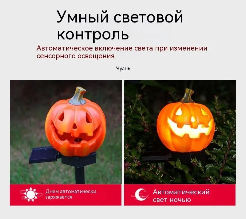 Фигурка садовая солнечная смола ландшафта гном для сада — фото 1