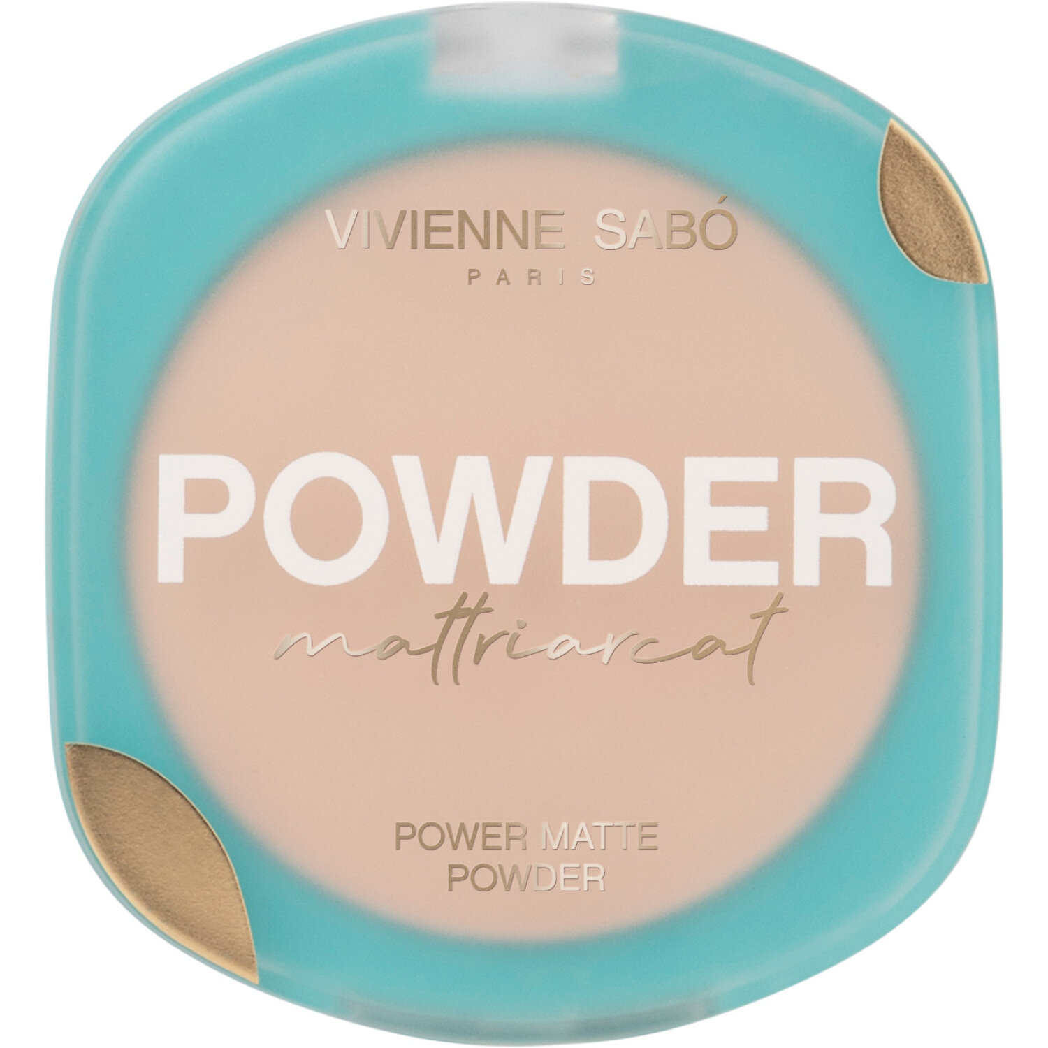 Пудра компактная матирующая, Power Matt Powder, Poudre mate puissante “Mattriarcat” тон 02, Vivienne Sabo, D215215122