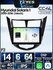 Магнитола Hyundai Solaris 2010-2016 (Черная глянцевая рамка) Teyes CC4L 6/64GB, ...