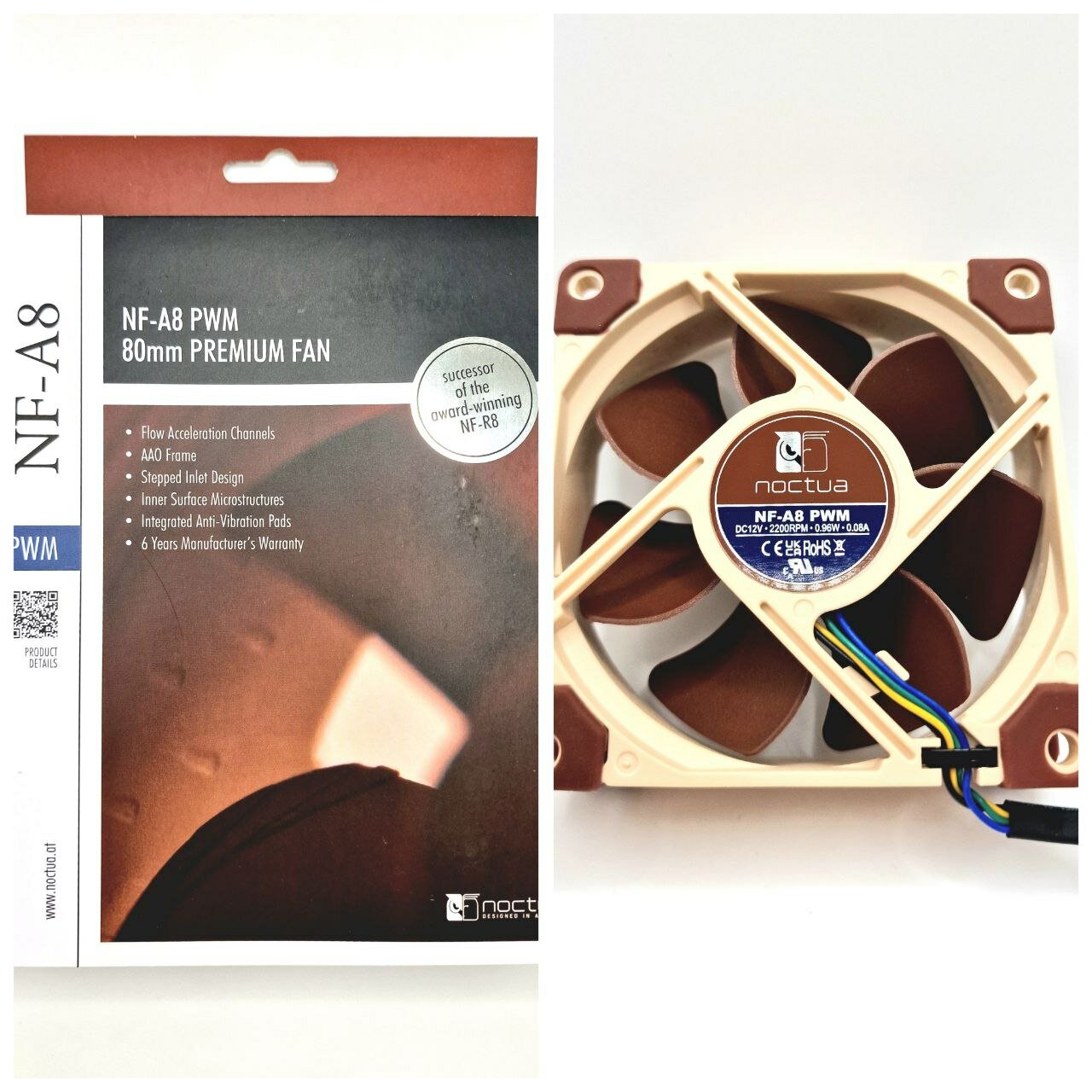 Noctua NF-A8 PWM Корпусный вентилятор