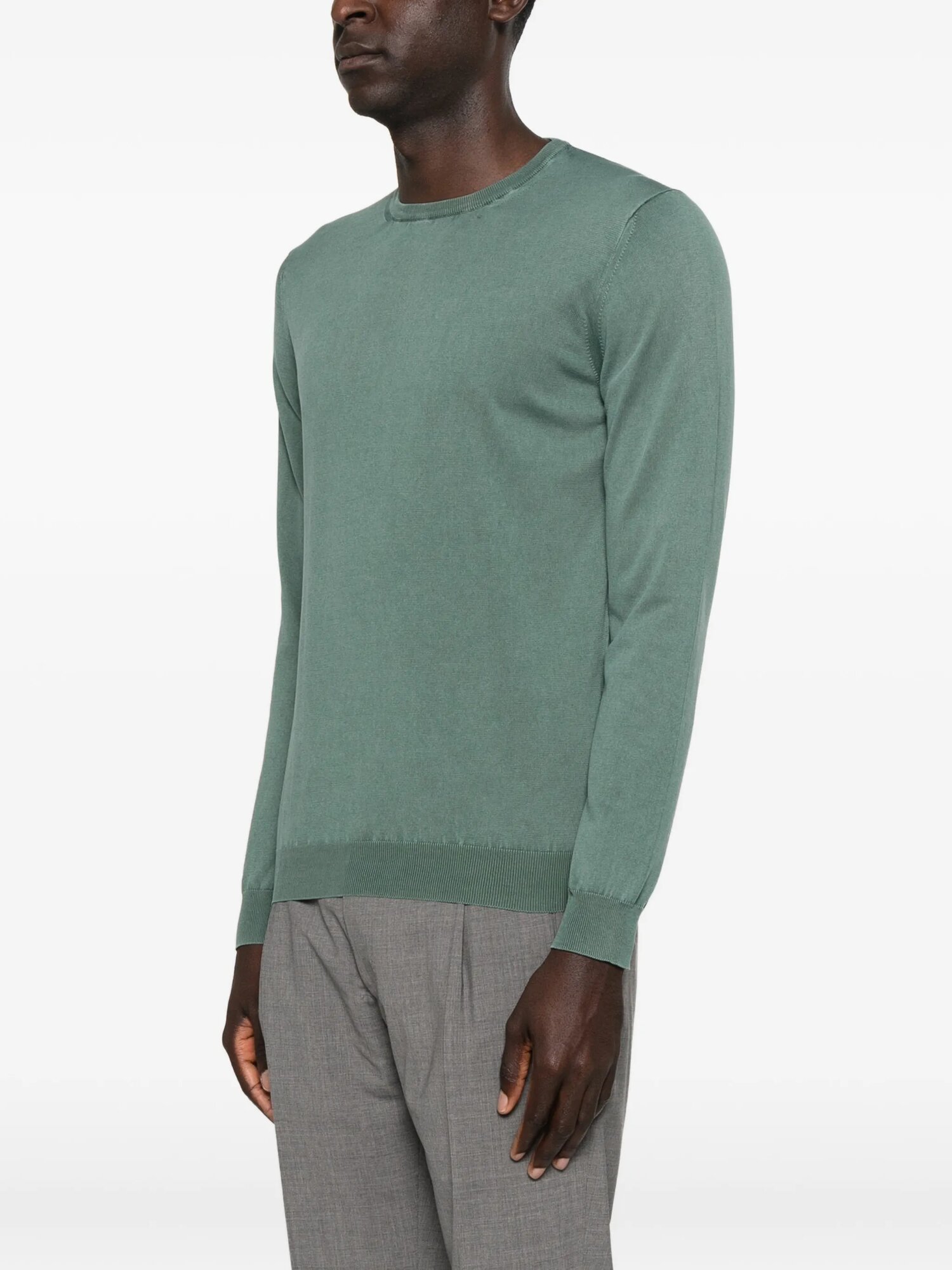 Свитер Della Ciana Crew neck long-sleeve sweater, размер 54, , green — фото 1