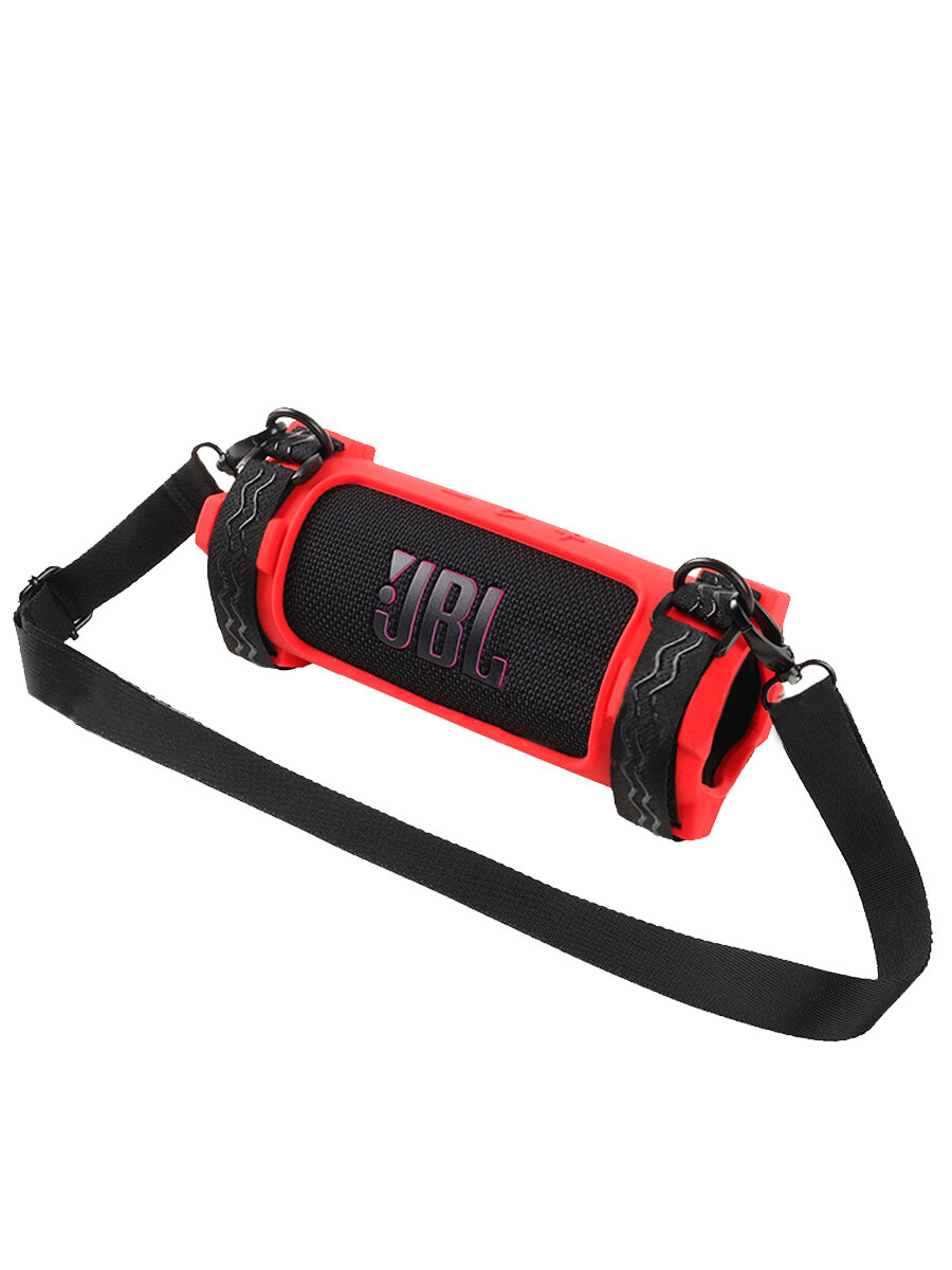 Силиконовый чехол JBL Flip 7 (Красный)