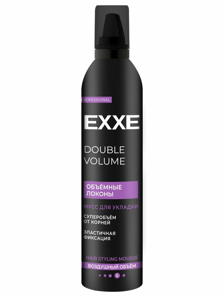 Мусс для укладки волос EXXE 250мл Объемные локоны NEW