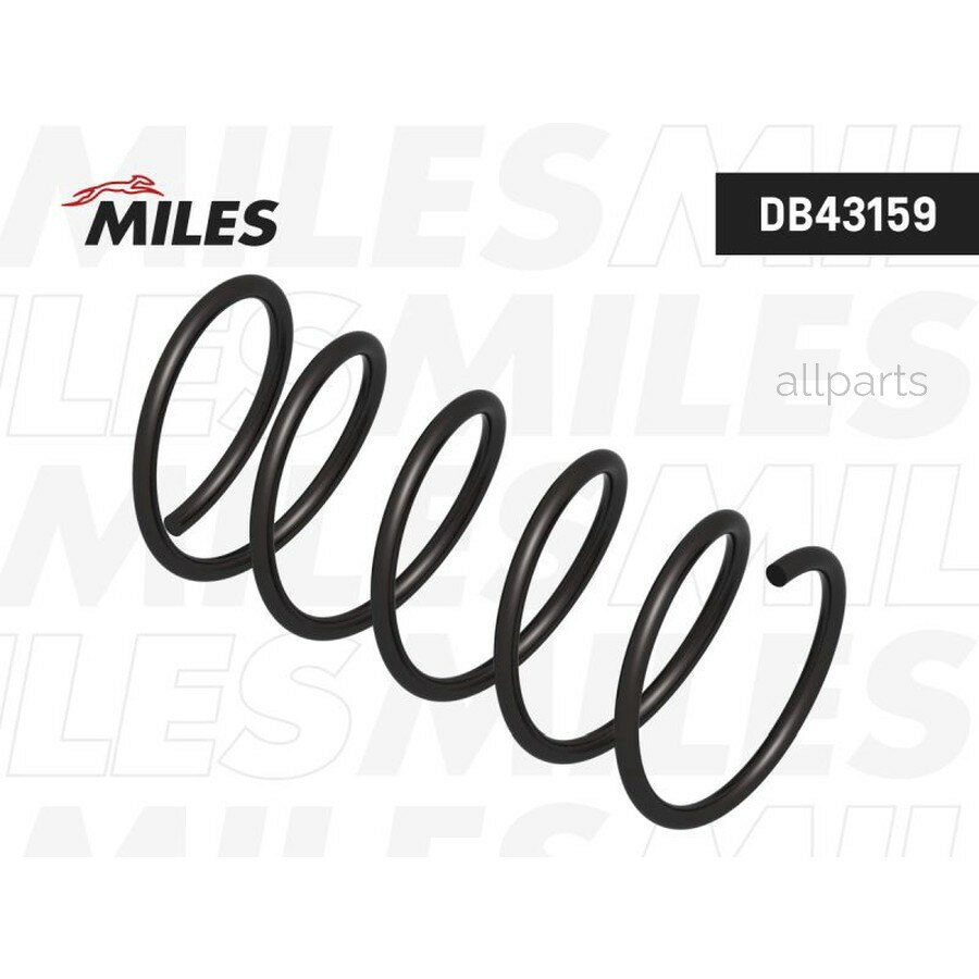 MILES DB43159 Пружина подвески FORD MONDEO II 1 6/1.8/2.0 96-00 передняя