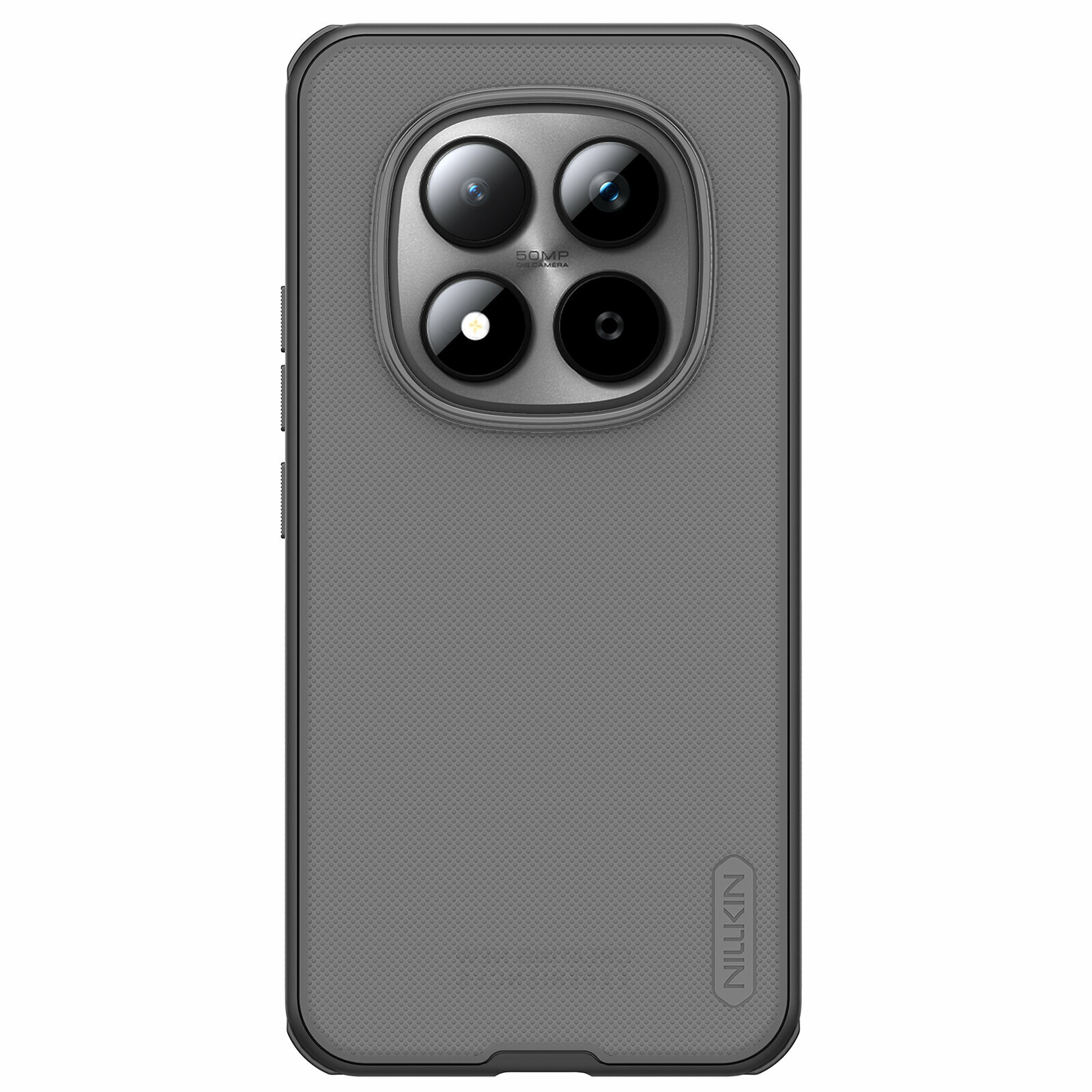 Противоударный чехол для Xiaomi Redmi Note 15 Pro+ 5G и Poco M8 Pro 5G, серия Super Frosted Shield Pro (Clear version) прозрачный тонированный от Nillkin
