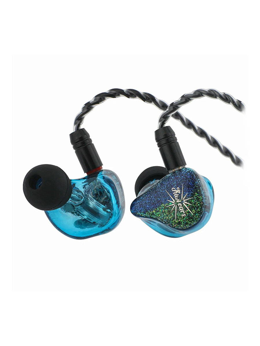 Kiwi Ears Forteza, синий, проводные наушники