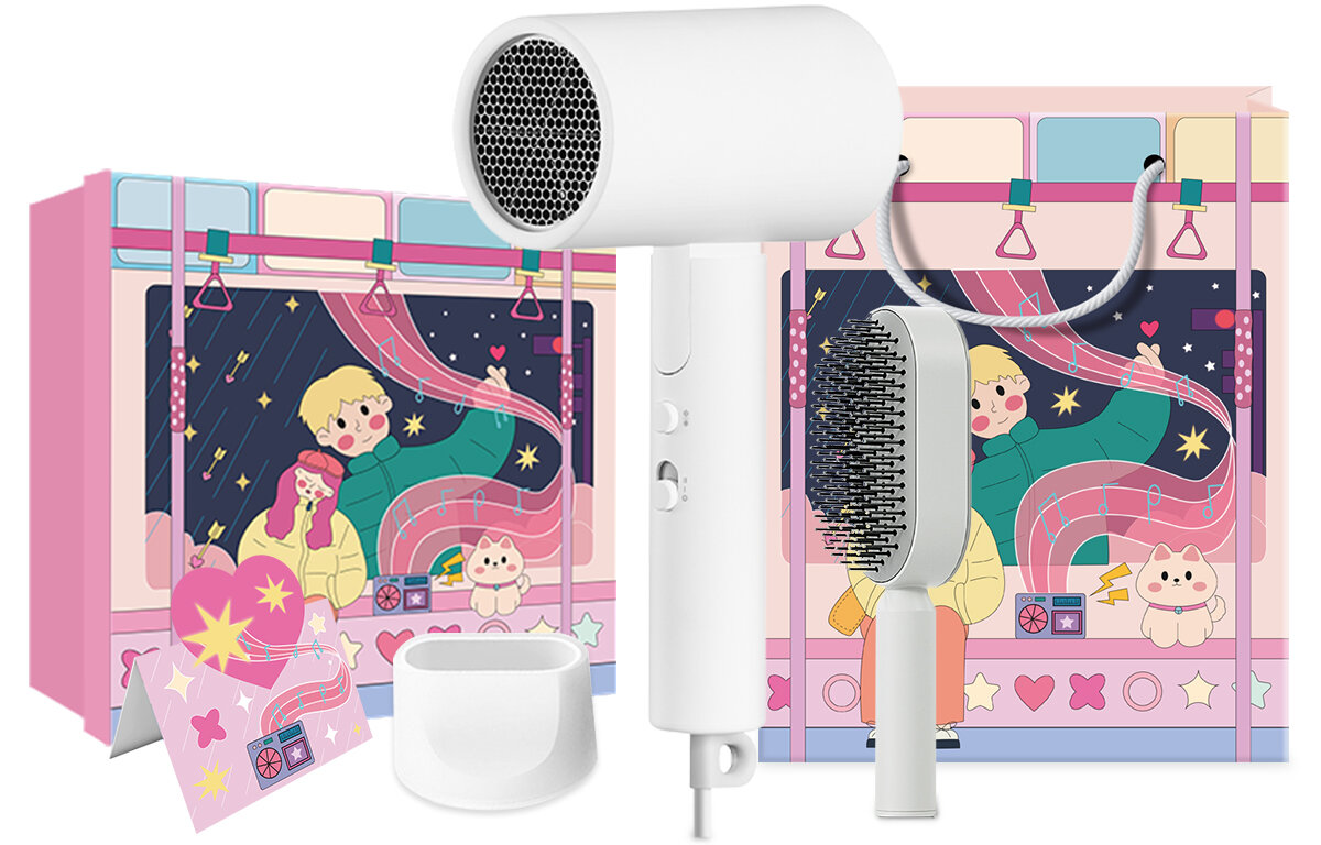Фен унисекс Xiaomi Hair Dryers H101, белый