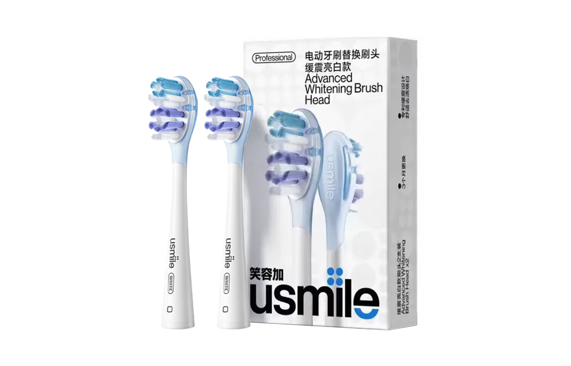Сменные насадки унисекс Usmile, 4 шт.