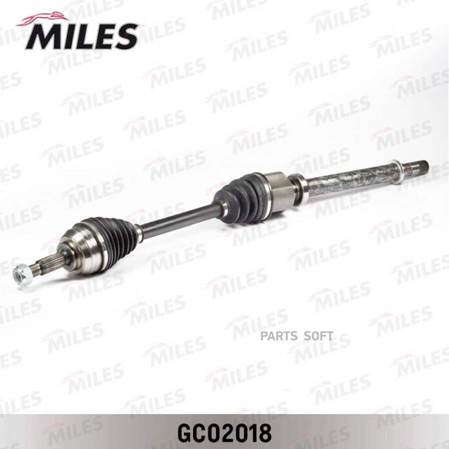 MILES GC02018 Привод в сборе BMW E46 2.5-3.0 00-05 прав. ()