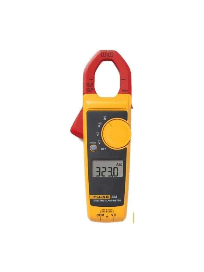 Токовые клещи FLUKE 323, автоматический выбор диапазона, измерение постоянного напряжения