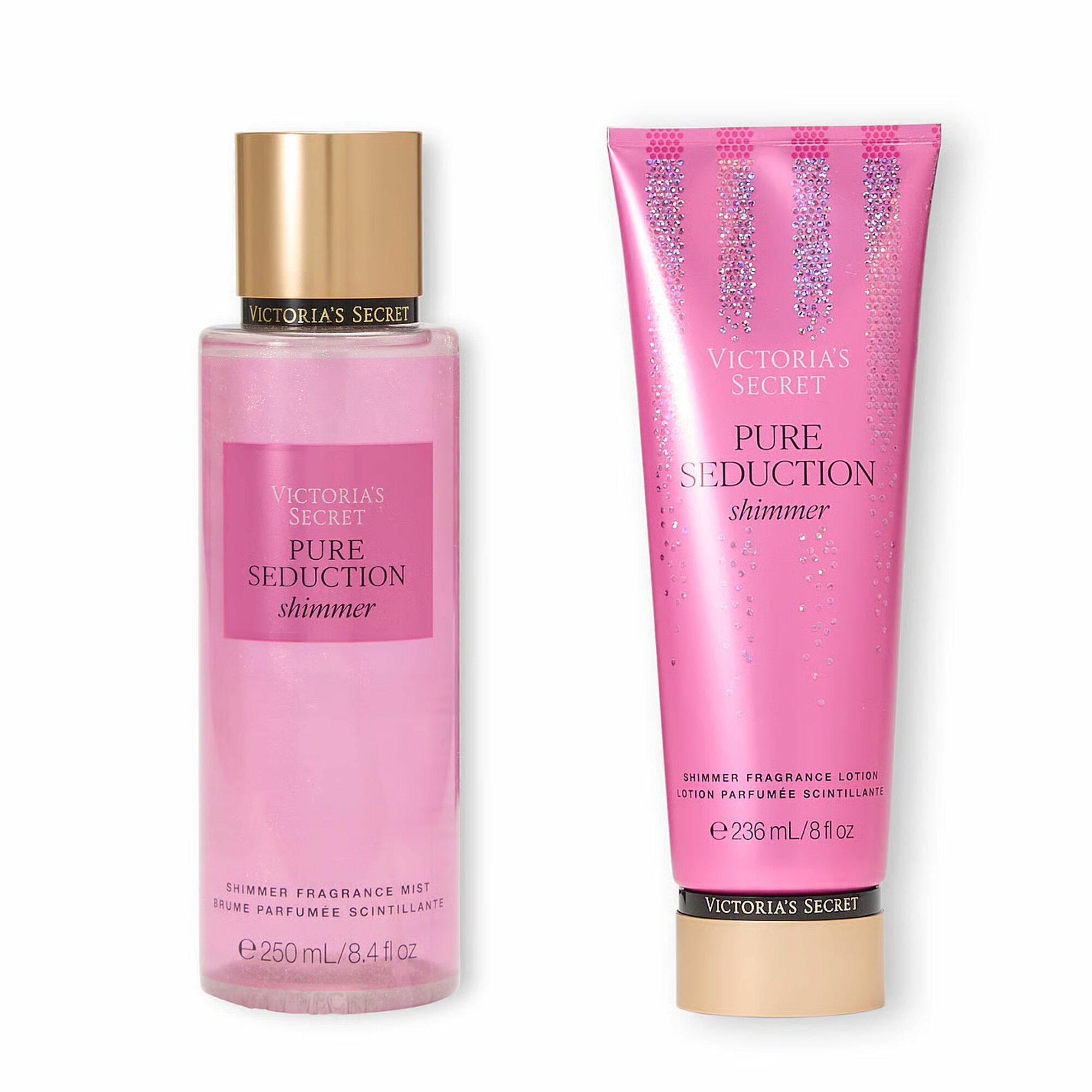 Набор мист и лосьон с шиммером Victoria s Secret