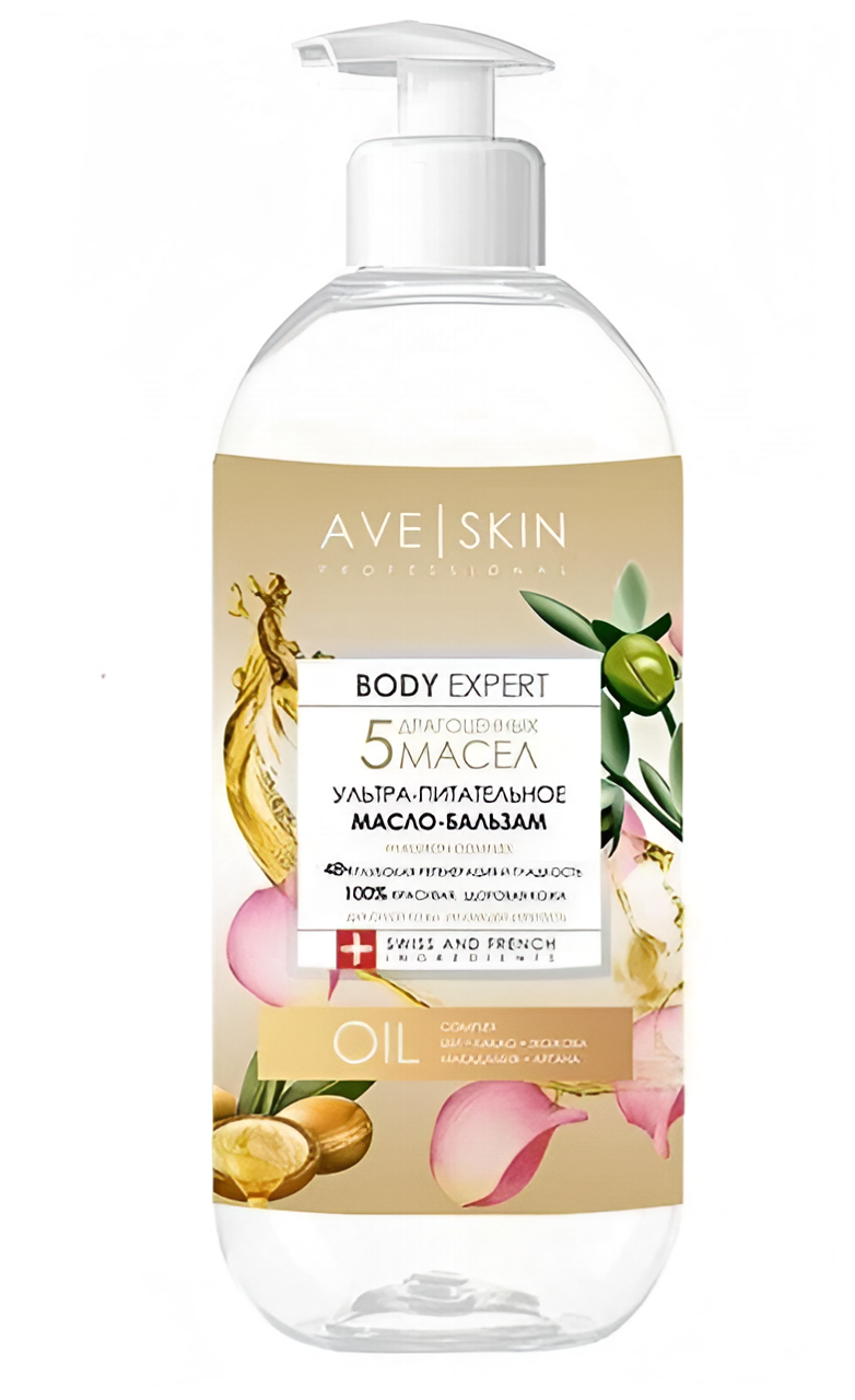 Масло-бальзам Modum AVE Skin, для тела, ультрапитательное, 400 мл