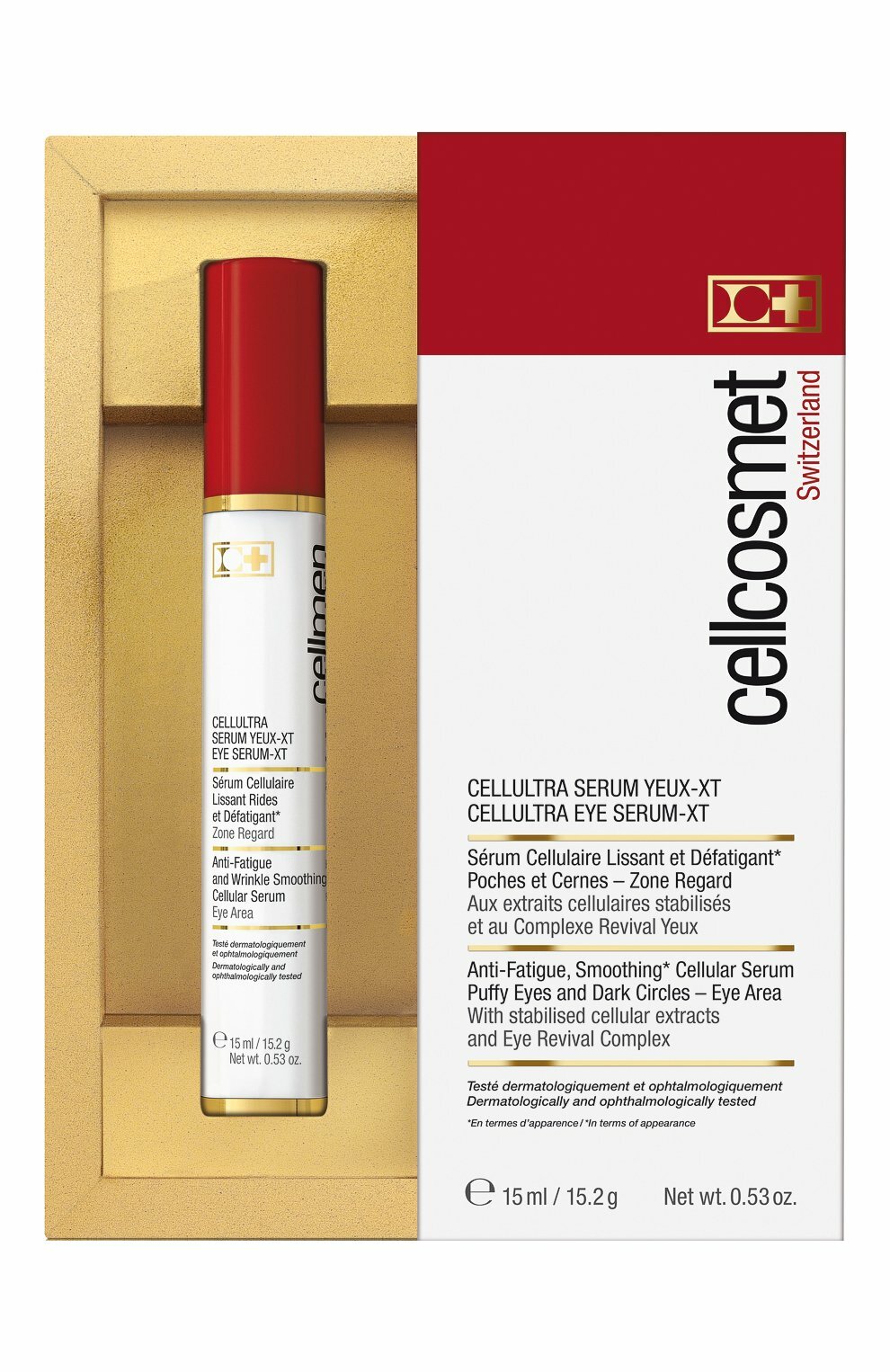 Клеточная сыворотка-гель для кожи вокруг глаз (15ml) Cellcosmet and Cellmen