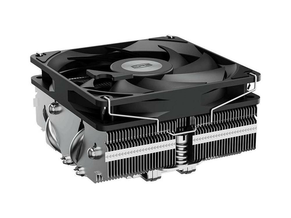 Устройство охлаждения(кулер) PcCooler RC400-53 Soc-AM5/AM4/1200/1700/1851 серебристый/черный 4-pin 31.2dB Al+Cu 130W Ret (RC400-XXNWXX-GL)