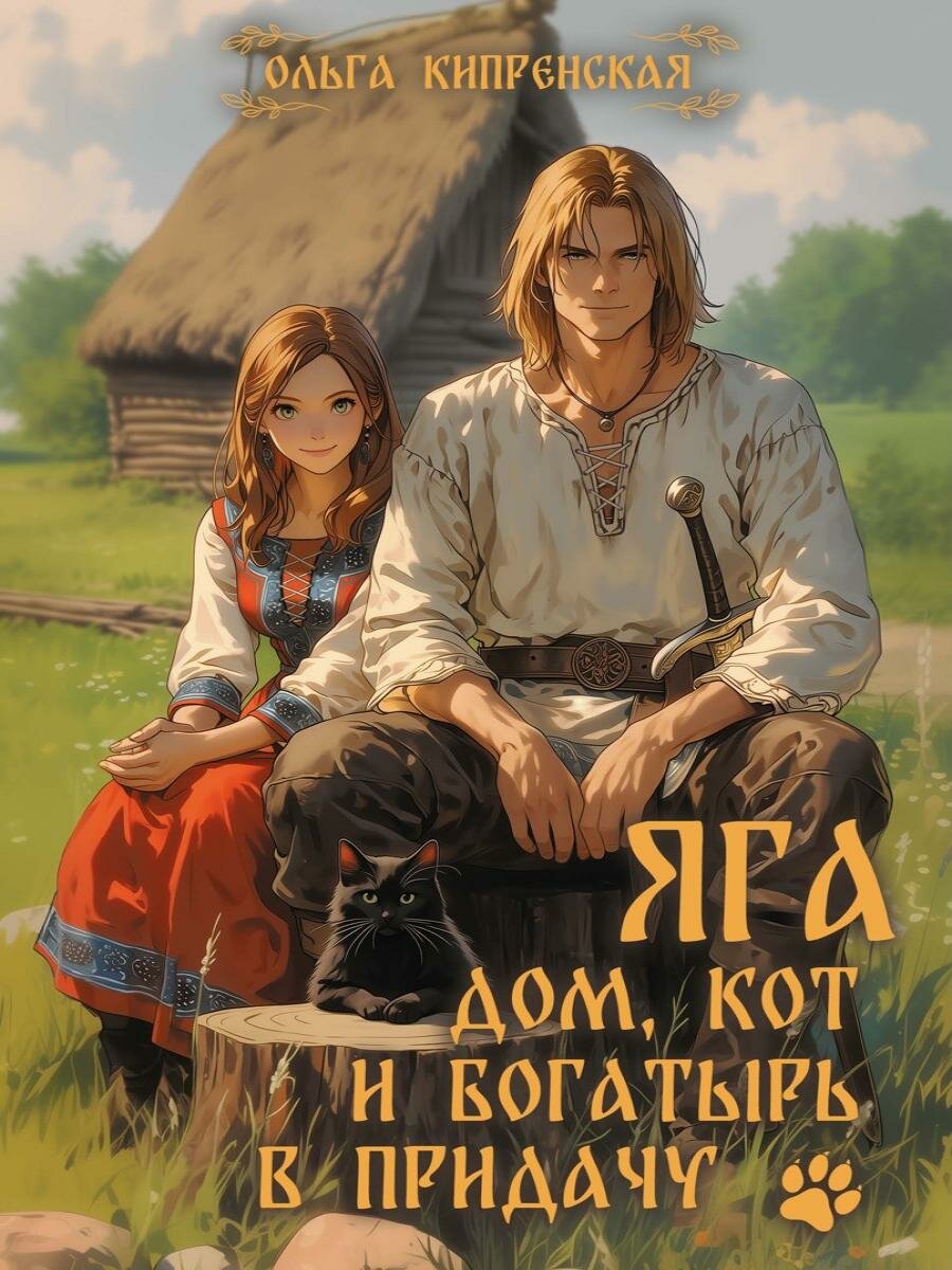 Яга. Дом, кот и богатырь в придачу. Кипренская О.