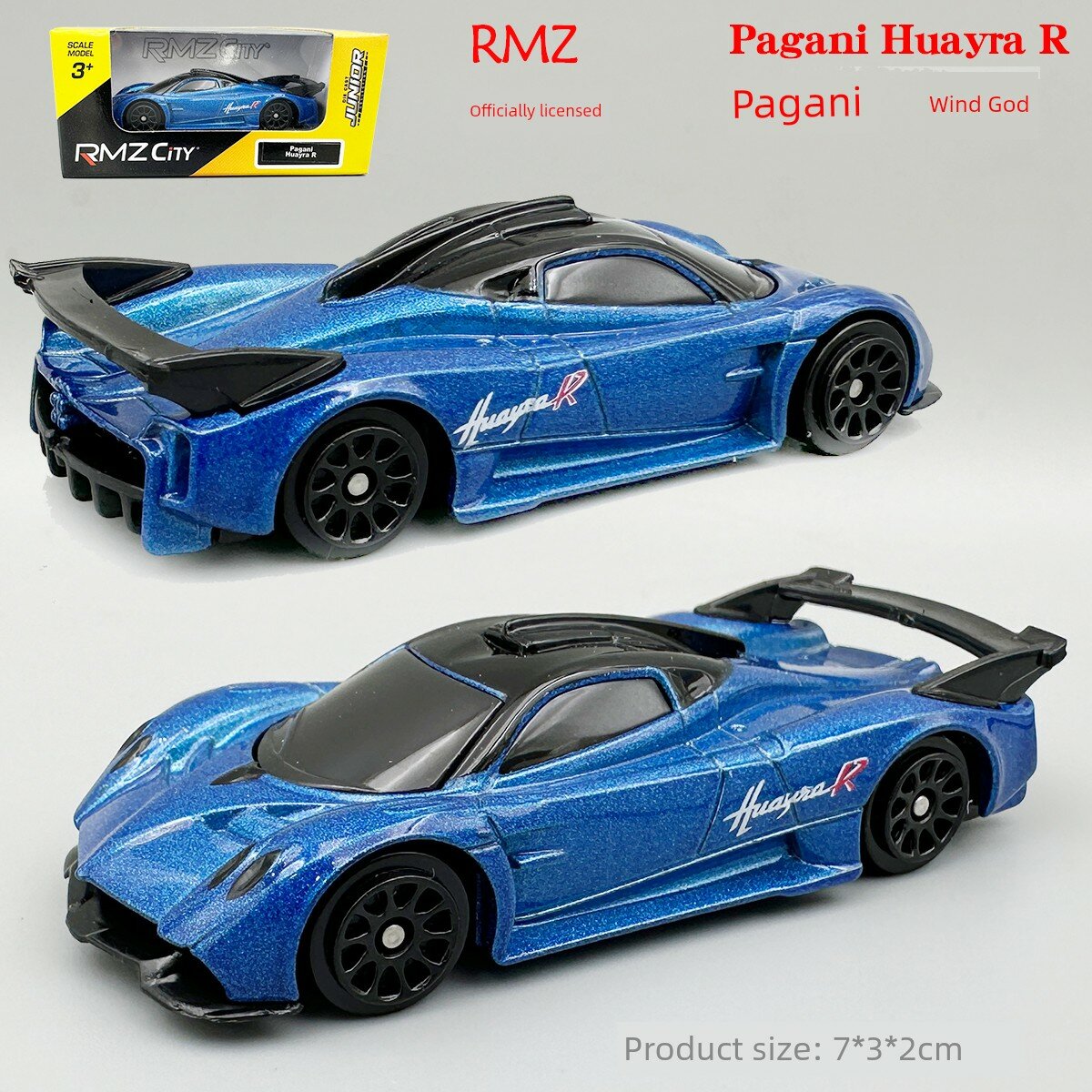 Модель автомобиля RMZ 3inch из сплава, масштаб 1/64, имитационная модель спортивного автомобиля, игрушечный