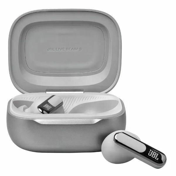 Наушники True Wireless JBL Live Beam 3 серебристый