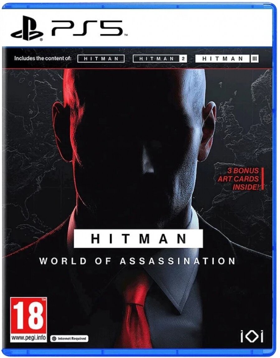 Игра для PlayStation 5 – Hitman: World of Assassination , 18+, 1 игрок (на диске)