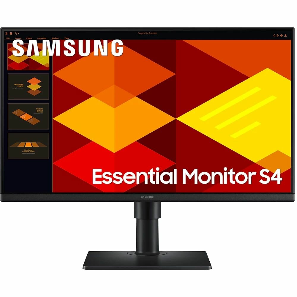 Samsung 24" Монитор LS24D400GAIXCI, черный