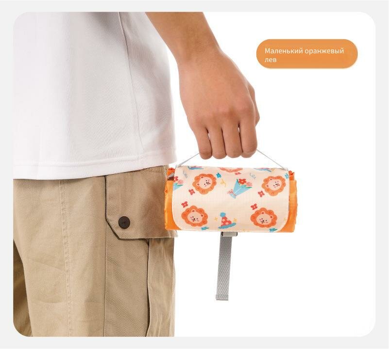 Коврик для пикника "Outdoor picnic mat", влагостойкий, с защитой от песка