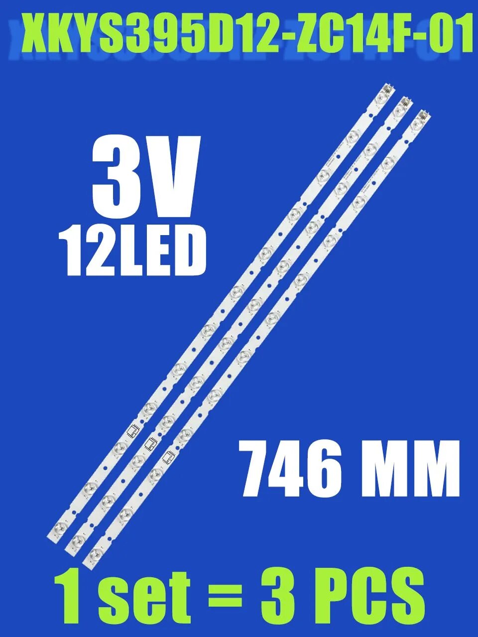 Светодиод для XKYS395D12-ZC14F-01 STV-LC40T400FL XKYS395D12-ZC15F-03