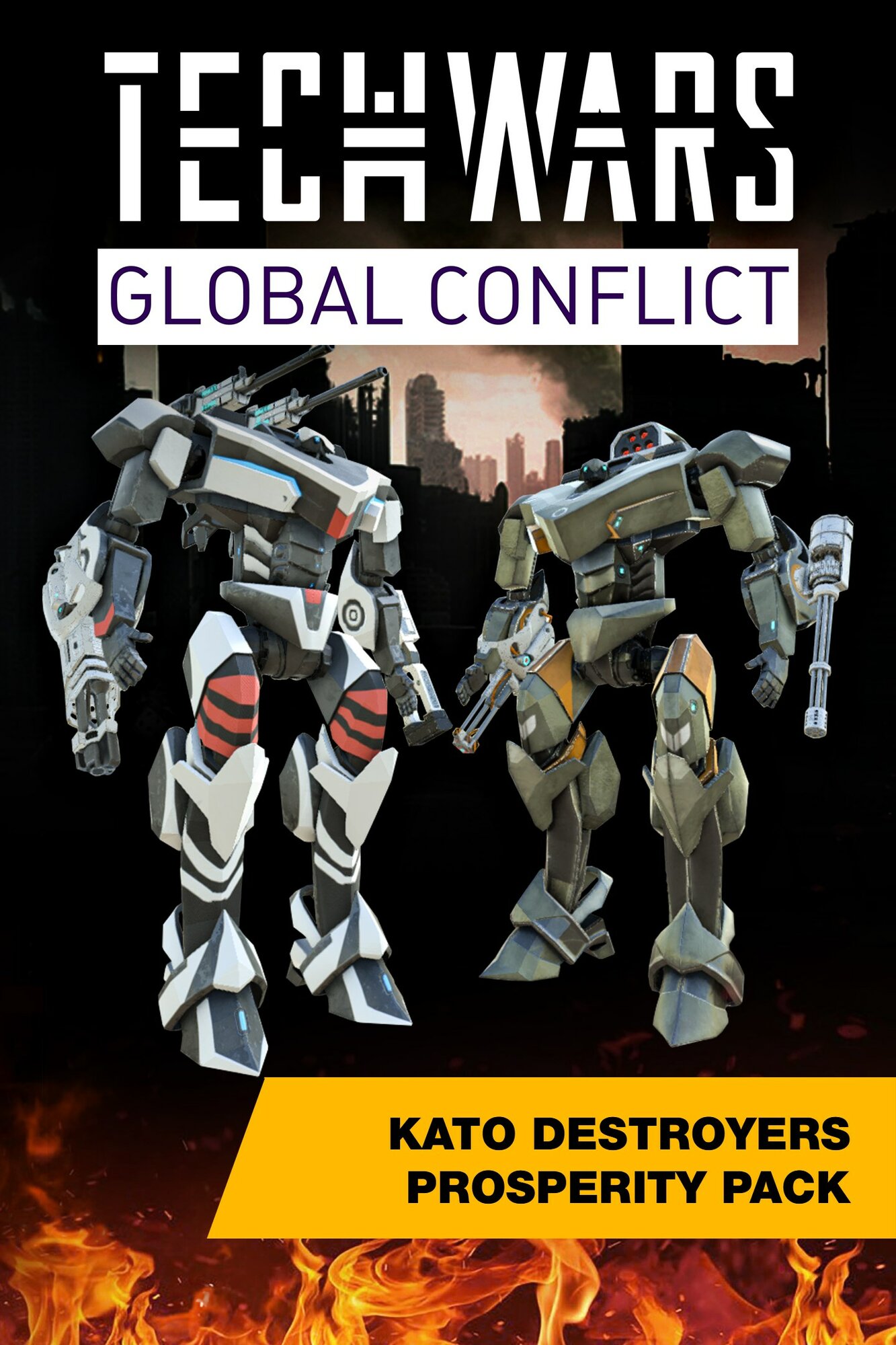 Игра Techwars Global Conflict - KATO Destroyers Prosperity Pack — Xbox Series X|S, Xbox One — Цифровая версия