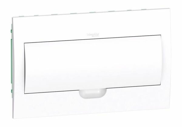 Бокс встраиваемый City9 Box 1 ряд 18мод IP40 IK07 63А 2 клеммы с бел. дверцей SE EZ9E118P2FRU