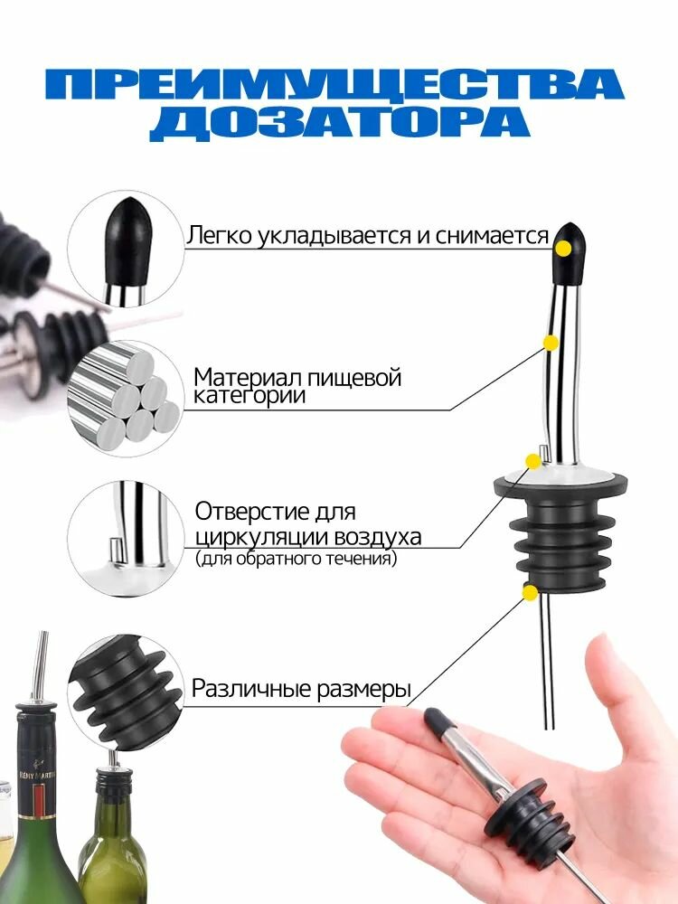 Пробка с фиксатором 3 шт.