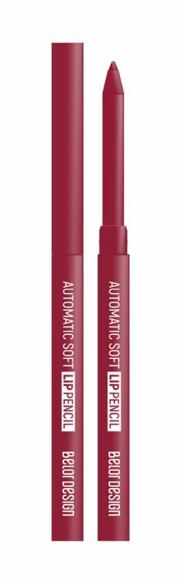 Belor Design Механический контурный карандаш для губ Automatic soft lip pencil, Тон 203 Rose