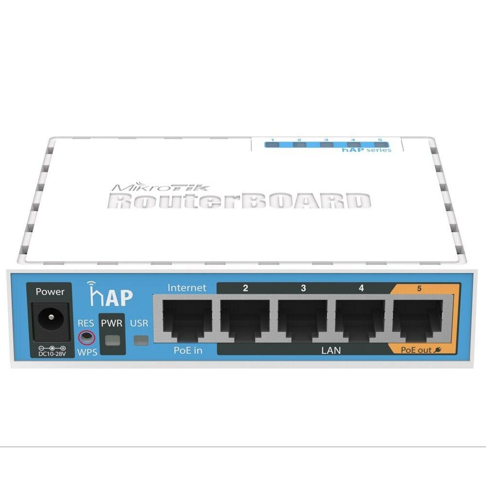 Роутер Mikrotik hAP (RB951UI-2ND)