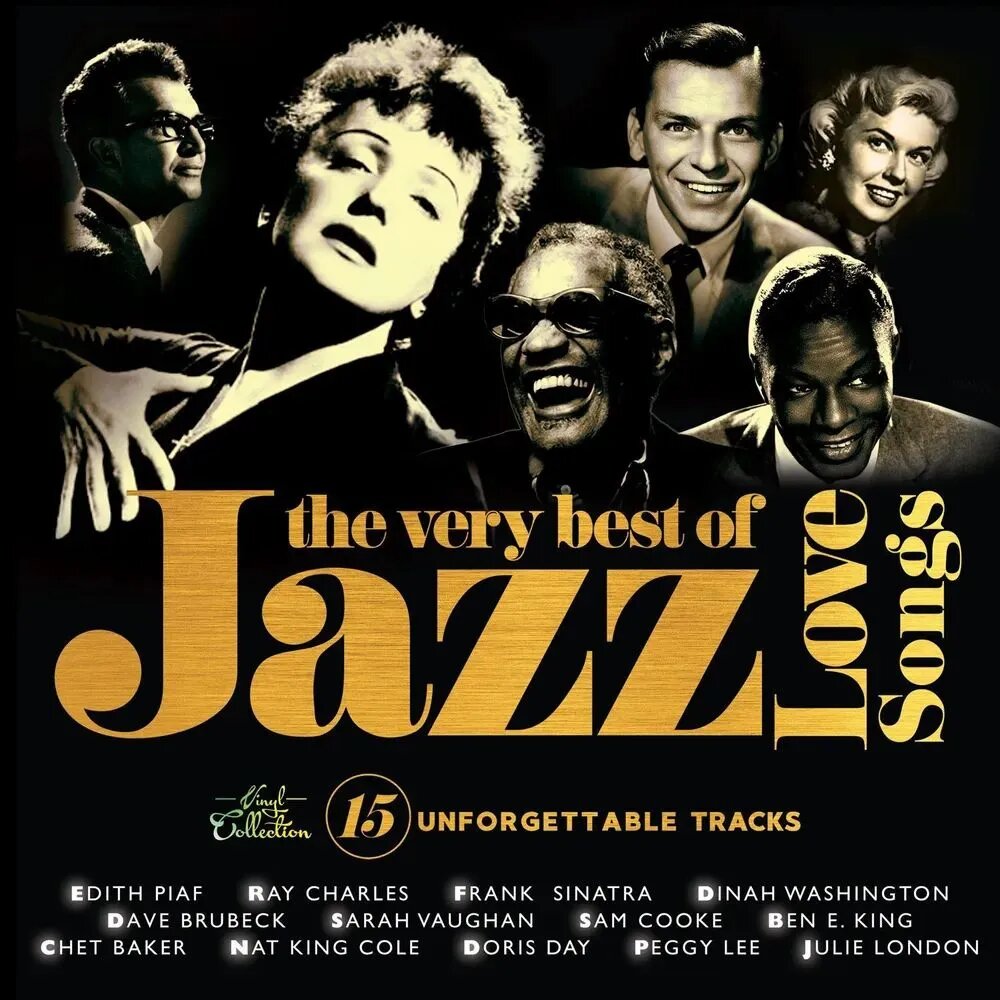 Самые лучшие джазовые песни о любви - Винил Разные исполнители - The Very Best of Jazz Love Songs - Vinyl Various Artists