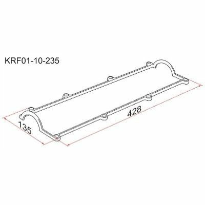 Прокладка клапанной крышки SAT KRF01-10-235 MZ R2, RF