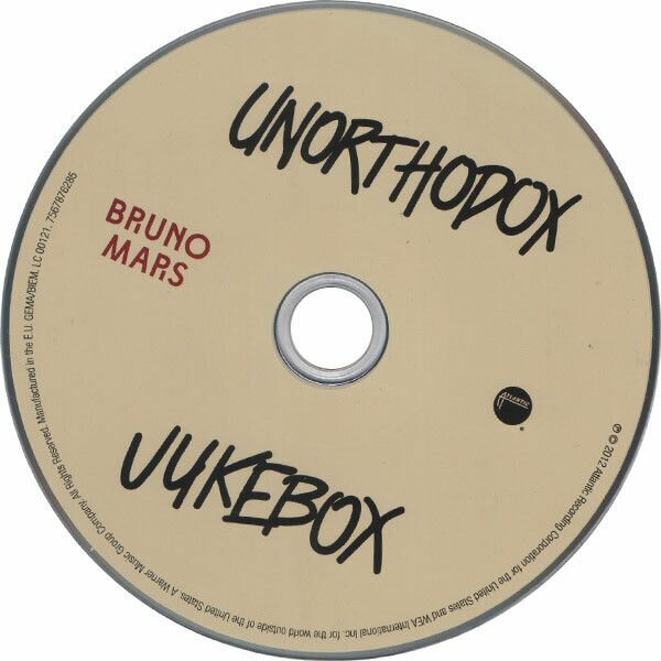 Аудио CD Bruno Mars "Unorthodox Jukebox" CD (EU) NEW — фото 1