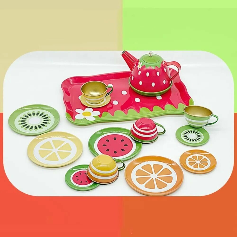 Игрушечный сервиз для девочек, игра в чаепитие и дочки-матери, комплект для детского сада