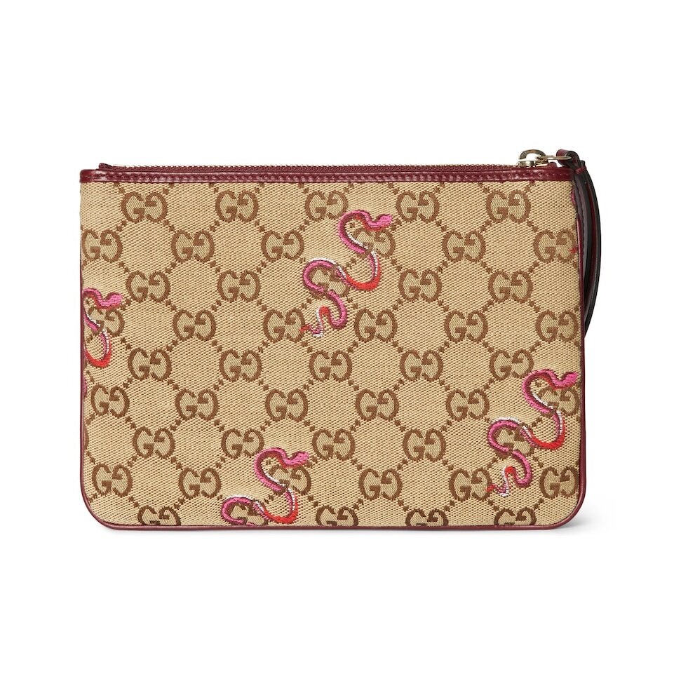 Сумка GUCCI GG Supreme, фактура стеганая — фото 1