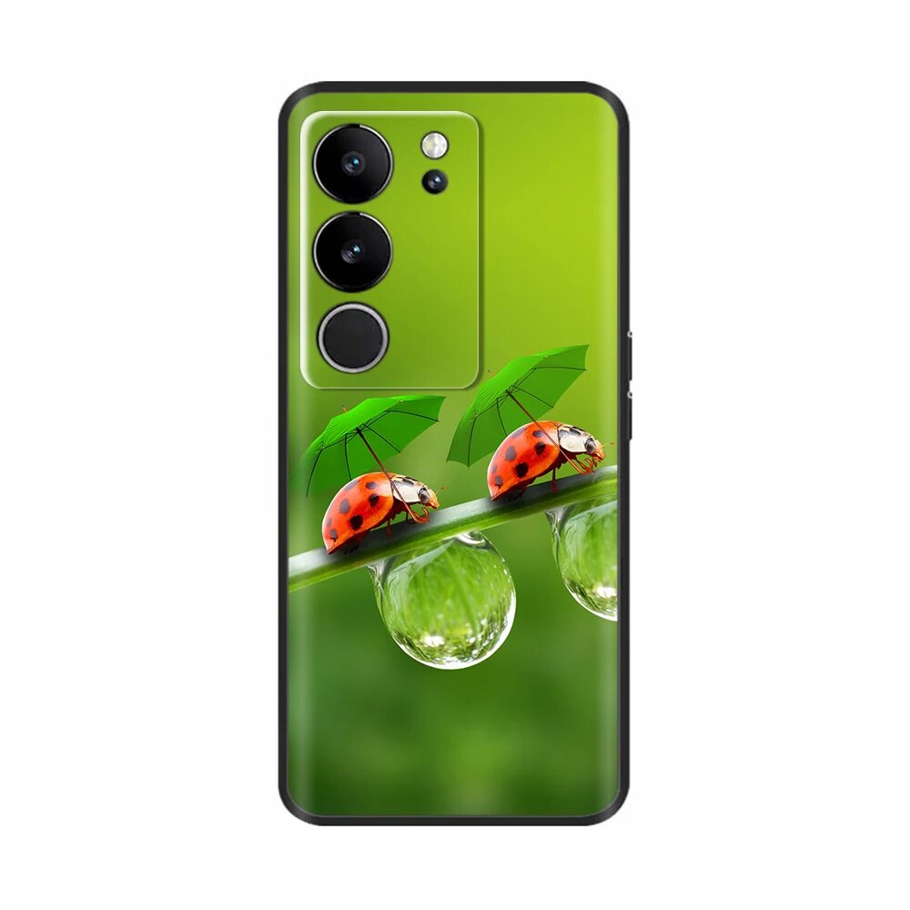 Для Vivo V29 чехол 6,78 'Силиконовый противоударный чехол Мягкий ТПУ чехол для телефона Vivo 01611