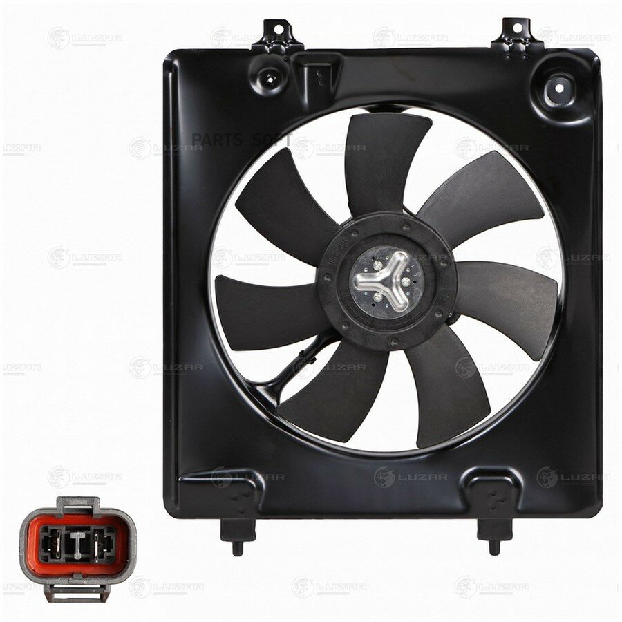 LUZAR LFAC2319 LUZAR LFAC-2319 Э/вентилятор кондиц. для а/м Honda CR-V III (06-) 2.0i (с кожухом) (LFAC 2319)