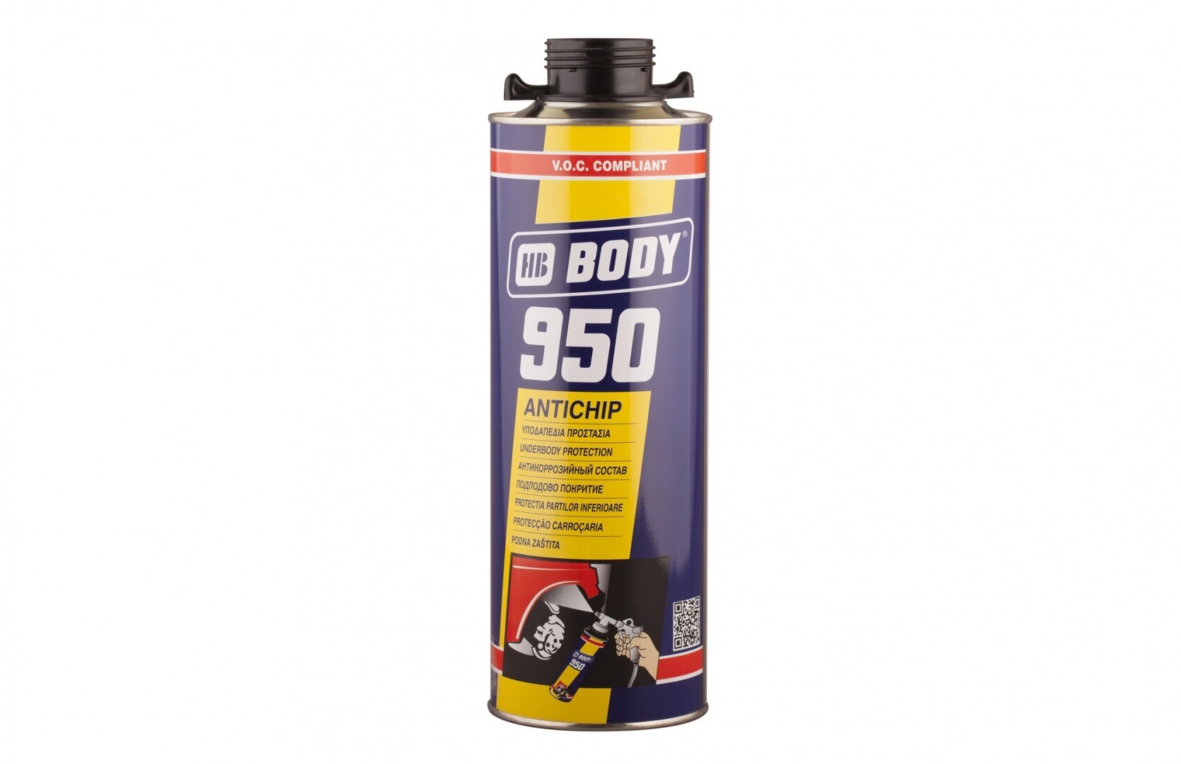 BODY 950 Антигравийное покрытие черный (1л)