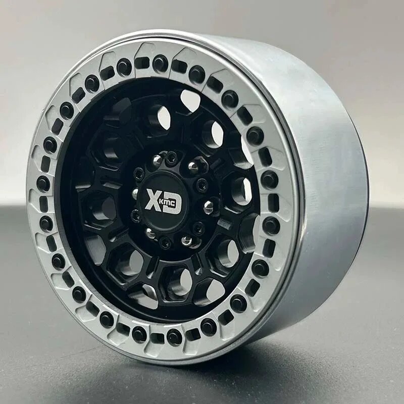 Колеса RC 1.9" Black Silver для SCX10 TRX-4