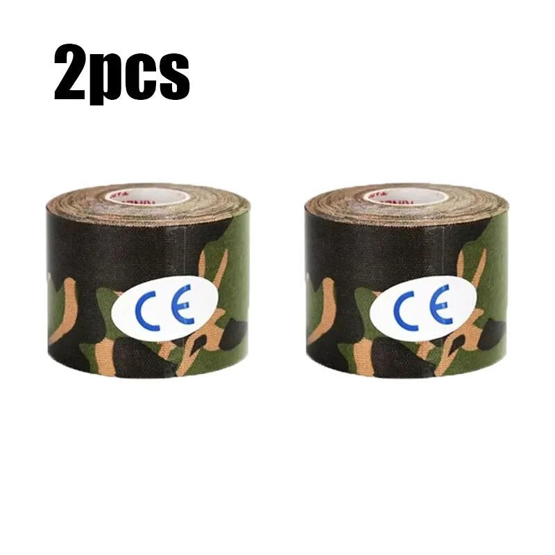 Кинезио тейп 2шт, 3.8см, Green Camo
