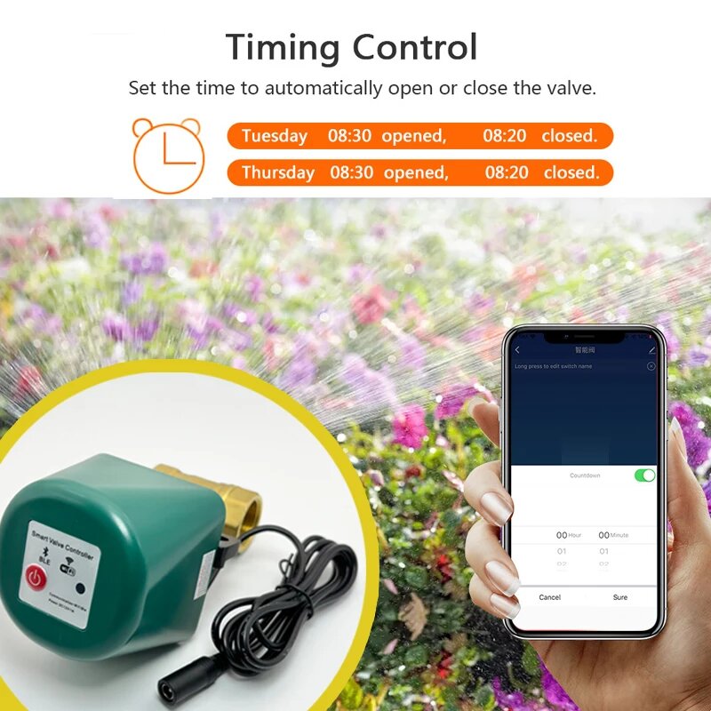 Smart Water Valve Zigbee DN25 EU Plug — фото 1