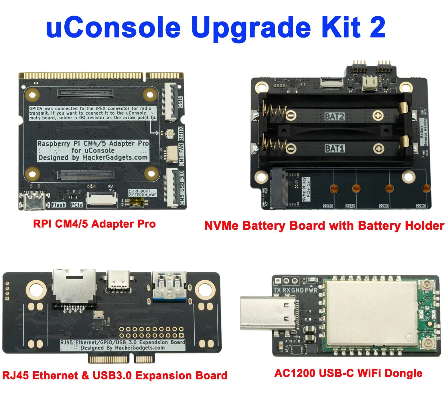 Комплект модернизации uConsole Upgrade Kit 2