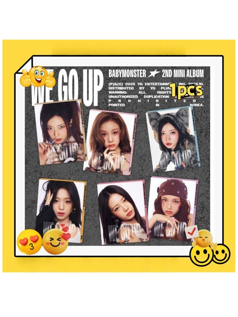 Альбомы BABYMONSTER - 2nd MINI ALBUM WE GO UP
