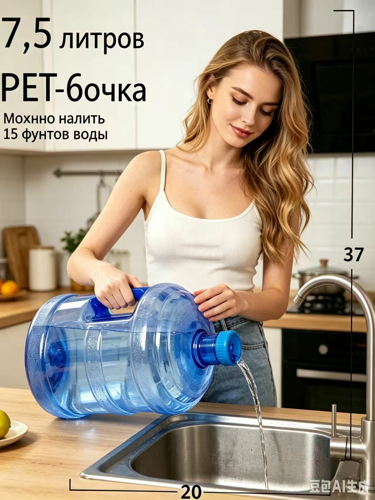 Фляга 6000 мл, синий