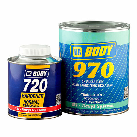 BODY 970 Акриловый грунт (1л+0.5л)